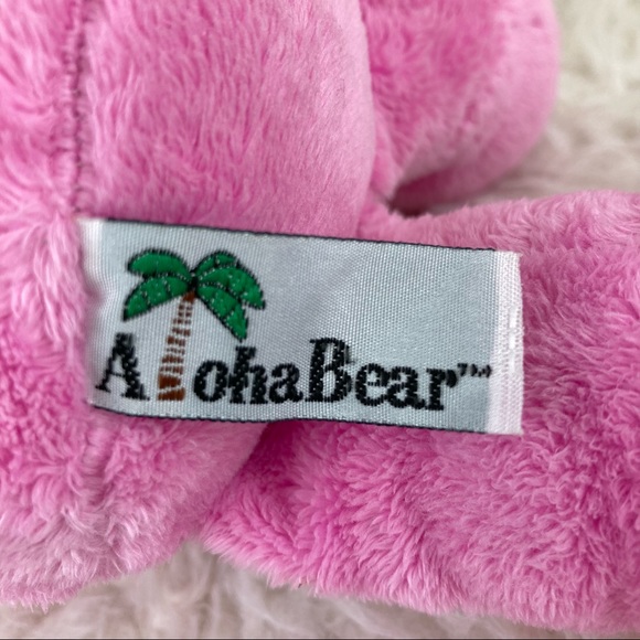 Aloha Bear | Toys | Aloha Bear Adopted In Hawaii Pink Teddy Bear Plush Stuffed Animal Toy 1 ...